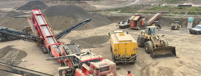 Quarry, Rock & Haulage Services | LCB Civil
